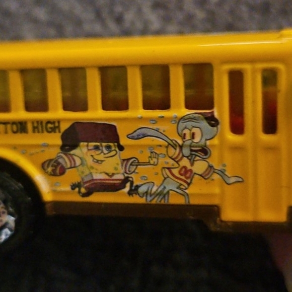 SpongeBob Squarepants | Toys | Spongebob Squarepants Yellow School Bus ...